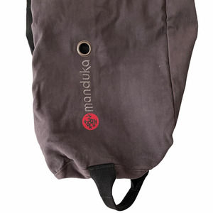 manduka | Bags | New Manduka Matsak Yoga Bag Large Graphite Cotton ...